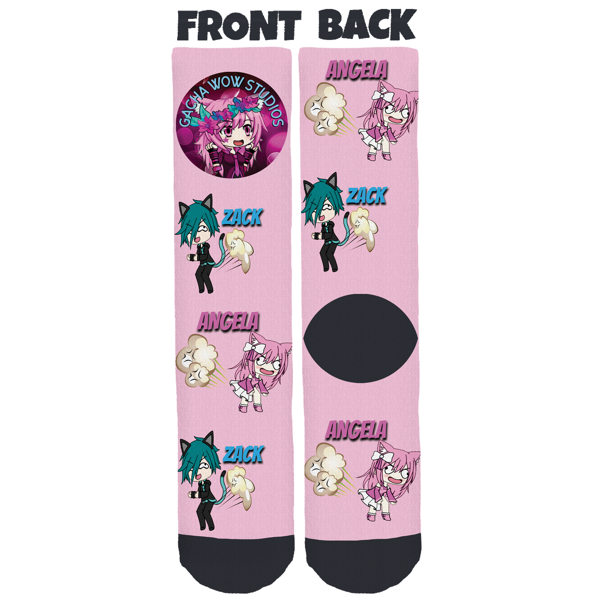 Gacha Wow Studios Crew Socks | Tribe Socks