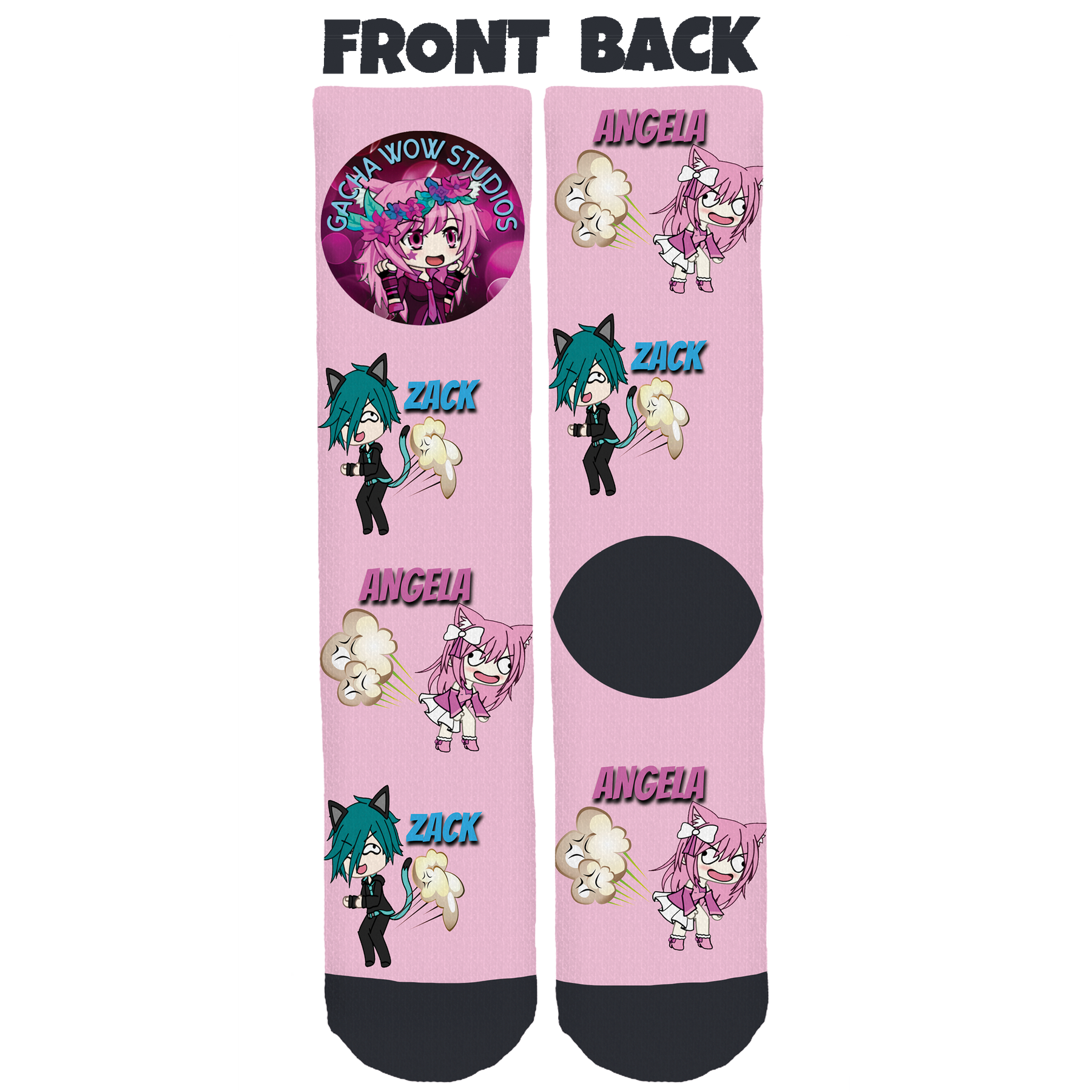 Gacha Wow Studios Crew Socks | Tribe Socks