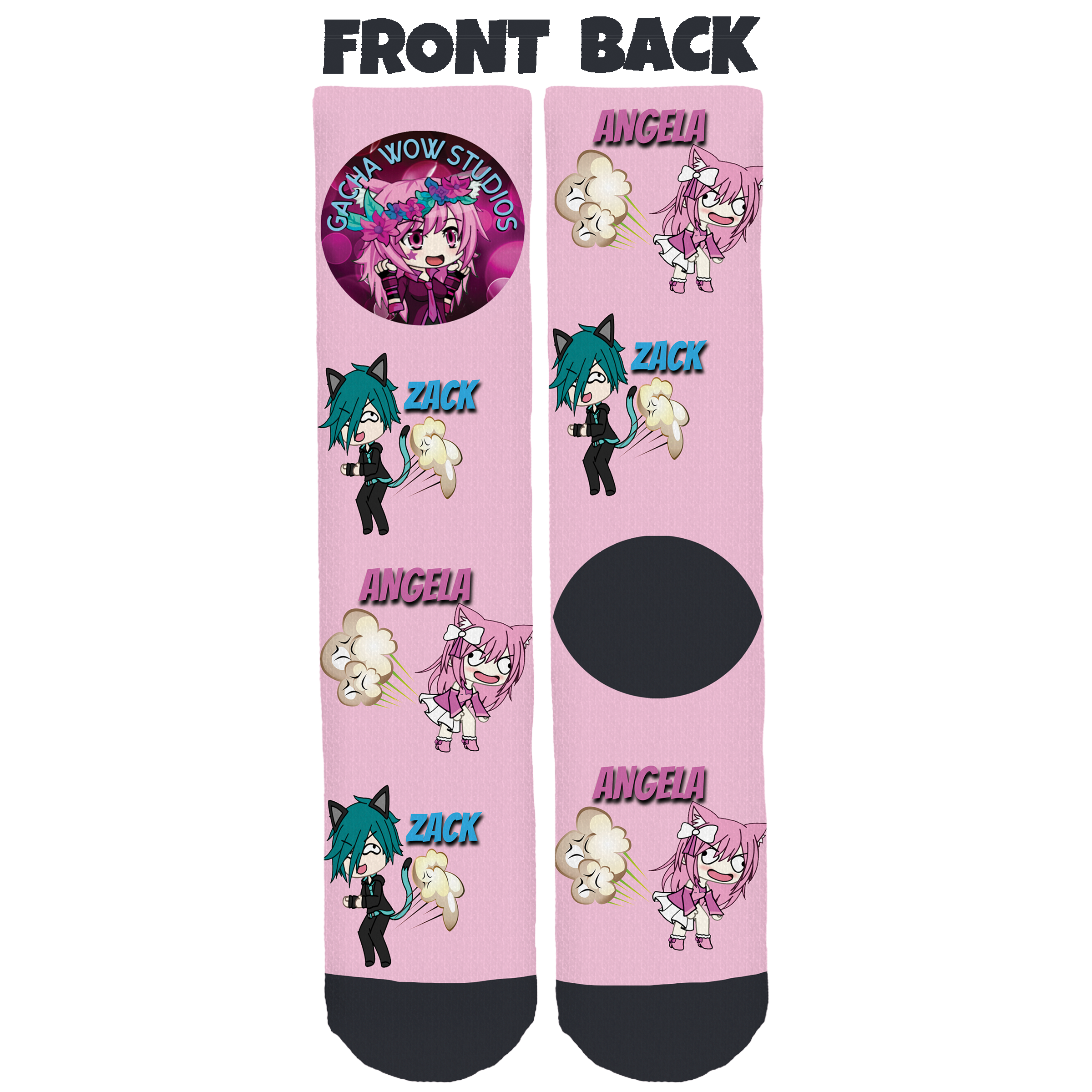 Gacha Wow Studios Crew Socks | Tribe Socks