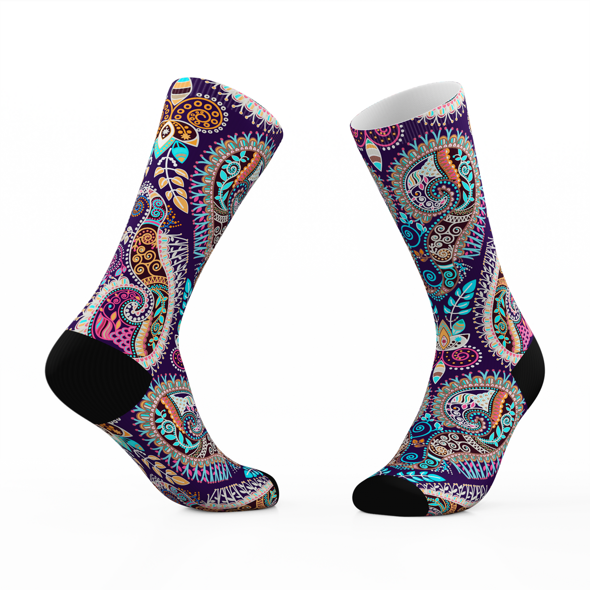 Indian Damask Socks | Tribe Socks