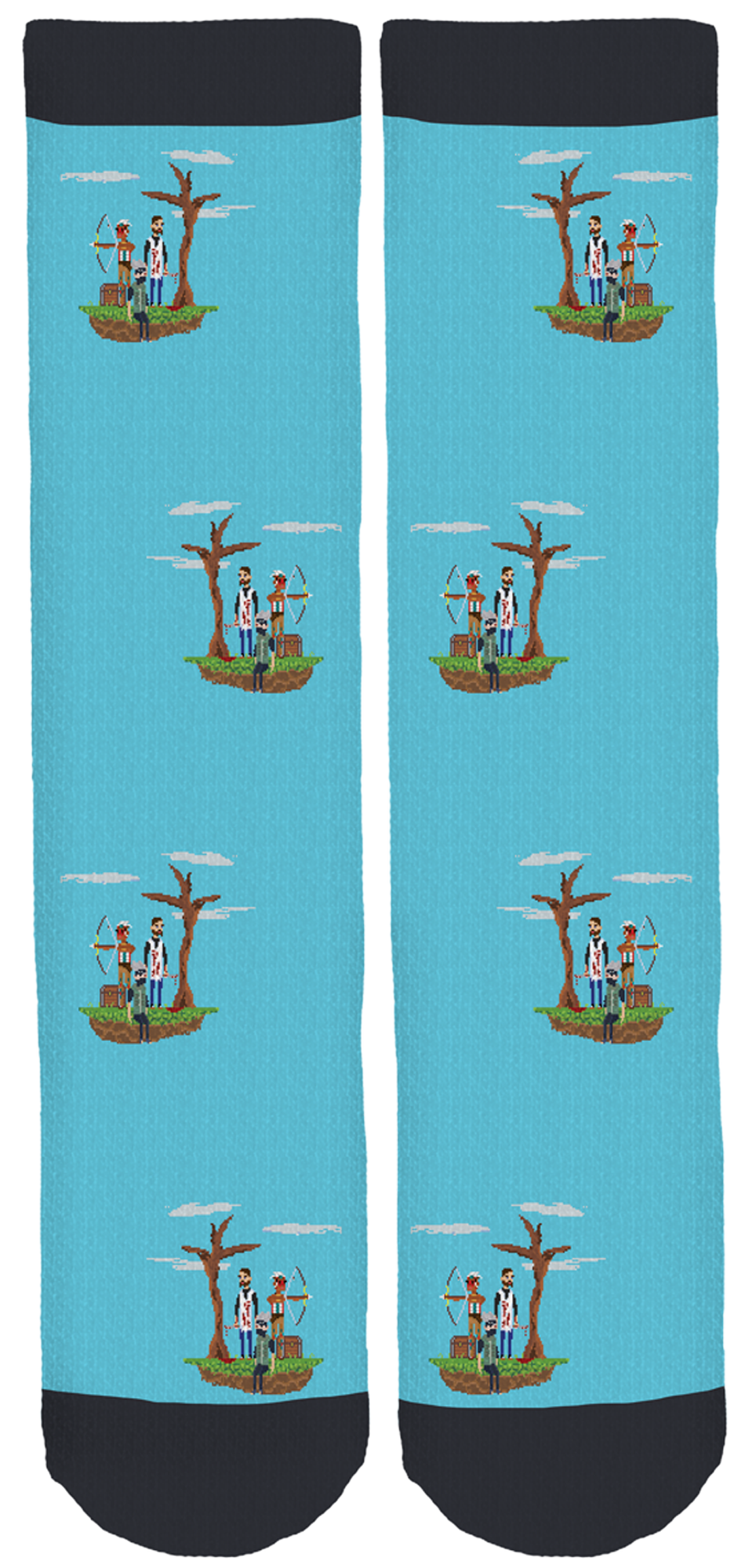 Vintage Beef Crew Socks | Tribe Socks